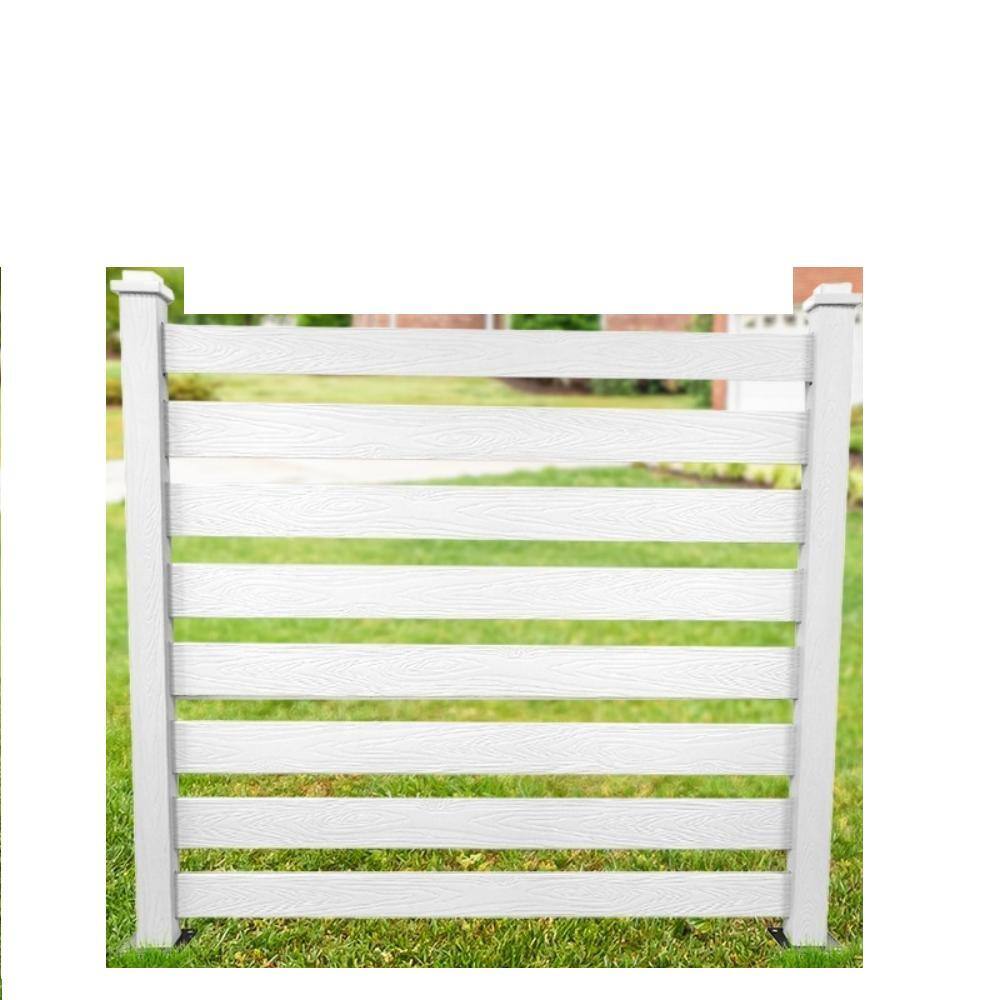 Have a question about LUE BONA Ares 38 in. x 46 in. White Garden Fence ...