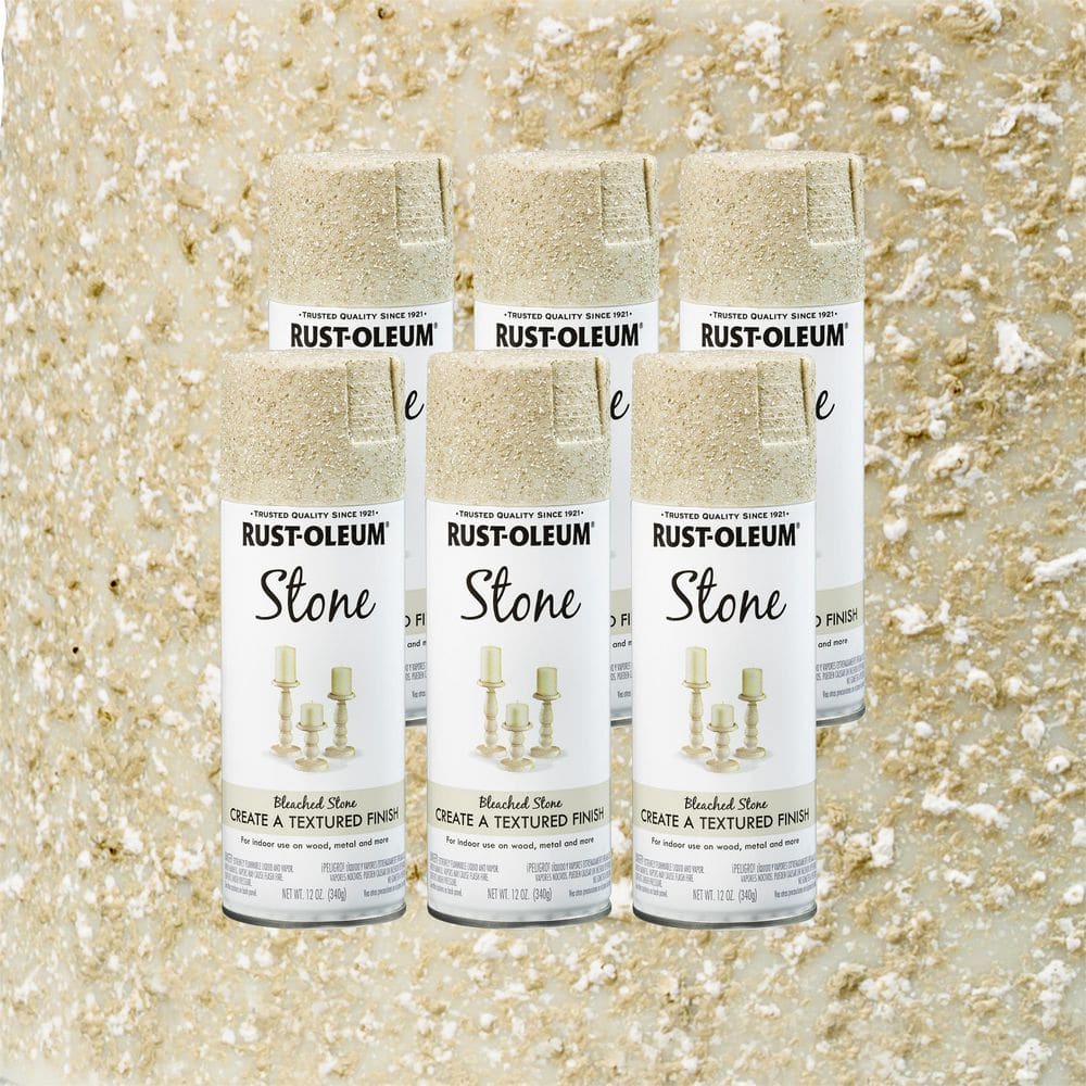 Rust-Oleum Specialty 12 oz. Bleached Stone Textured Finish Spray Paint ...