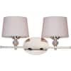 Maxim Lighting Rondo 2-Light Satin Nickel Bath Vanity 12762WTPN - The ...