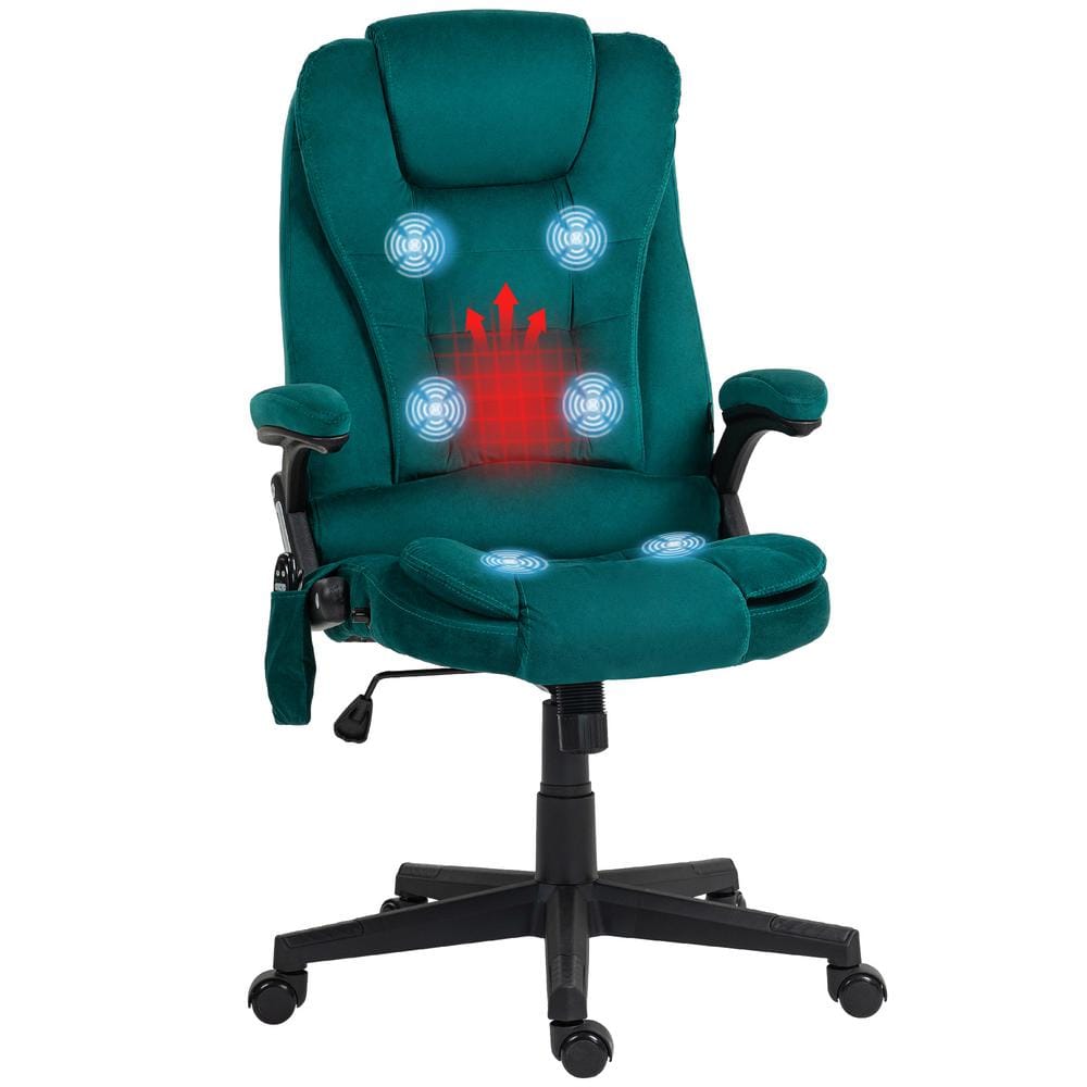 Reviews for HOMCOM 6-Point Vibrating Massage Polyester Office Chair ...