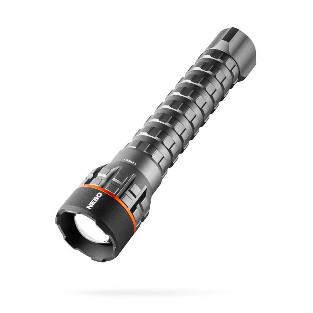 NEBO Newton 2500 lumens LED alk Battery Tactical Flashlight NEB-FLT ...
