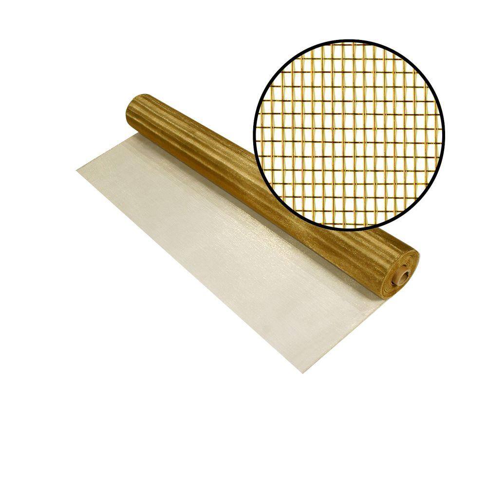 Phifer 24 in. x 100 ft. Brite Bronze Screen 3001818 - The Home Depot