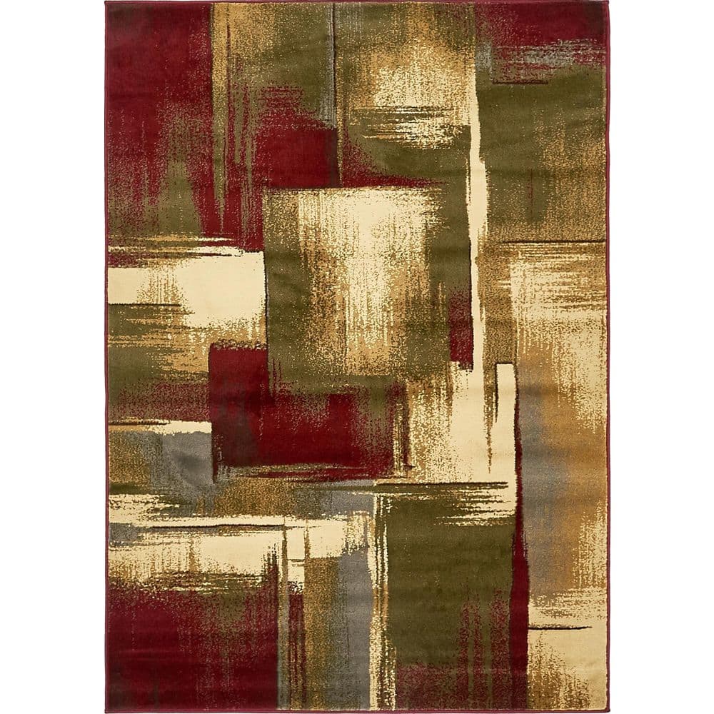 Unique Loom Barista Timor Multi 4' 0 x 6' 0 Area Rug 3137981 - The Home ...