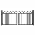 ALEKO Stockholm 14 ft. x 6 ft. Driveway Gates Iron Gates DG14STOD-HD ...