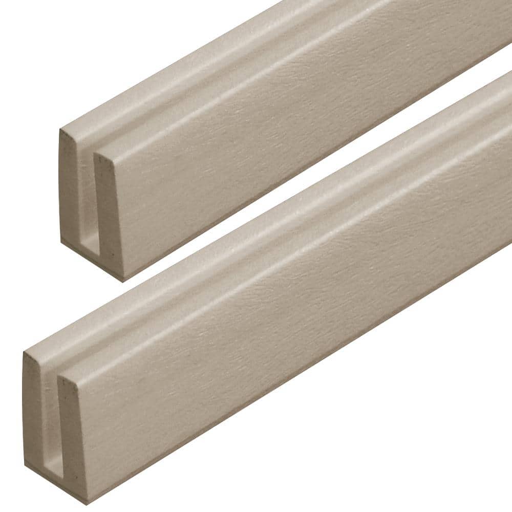 Reviews for Barrette Outdoor Living 4 ft. Clay Vinyl Lattice Cap ...