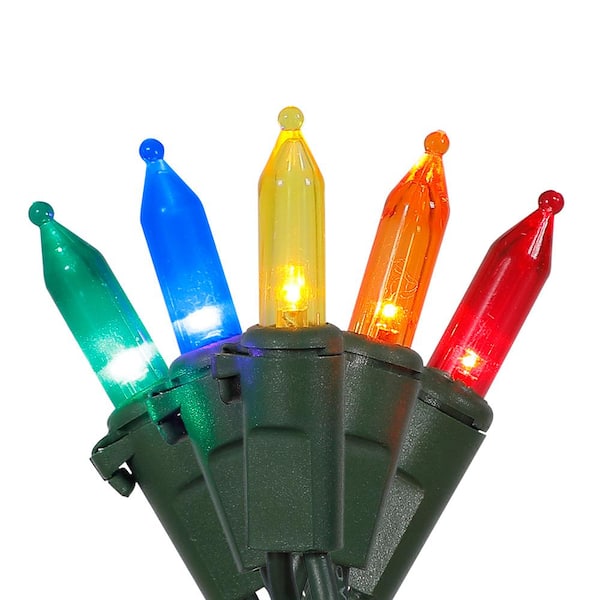 Reviews for Home Accents Holiday 34 ft. 100-Light LED Mini Multi-Color ...