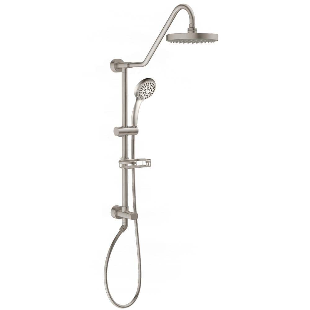 PULSE Showerspas Kauai III 3-Spray Handshower and Showerhead Combo Kit ...