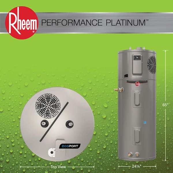Rheem Performance Platinum 50 Gal. Smart High Efficiency Hybrid Heat Pump Water Heater with 10 ...