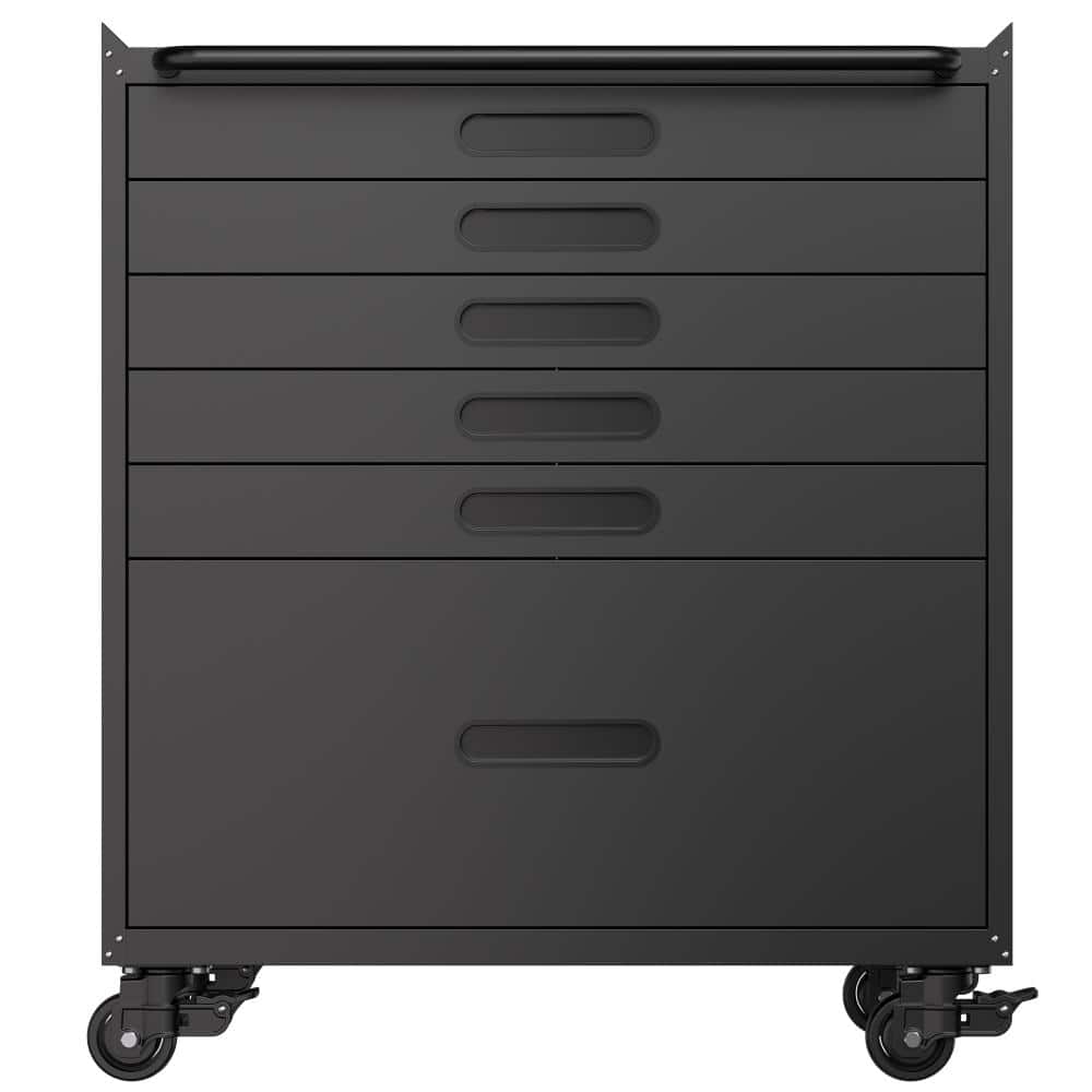Damodpoy 34.3" Rolling Tool Chest with 6 Drawers, Heavy Duty Steel ...