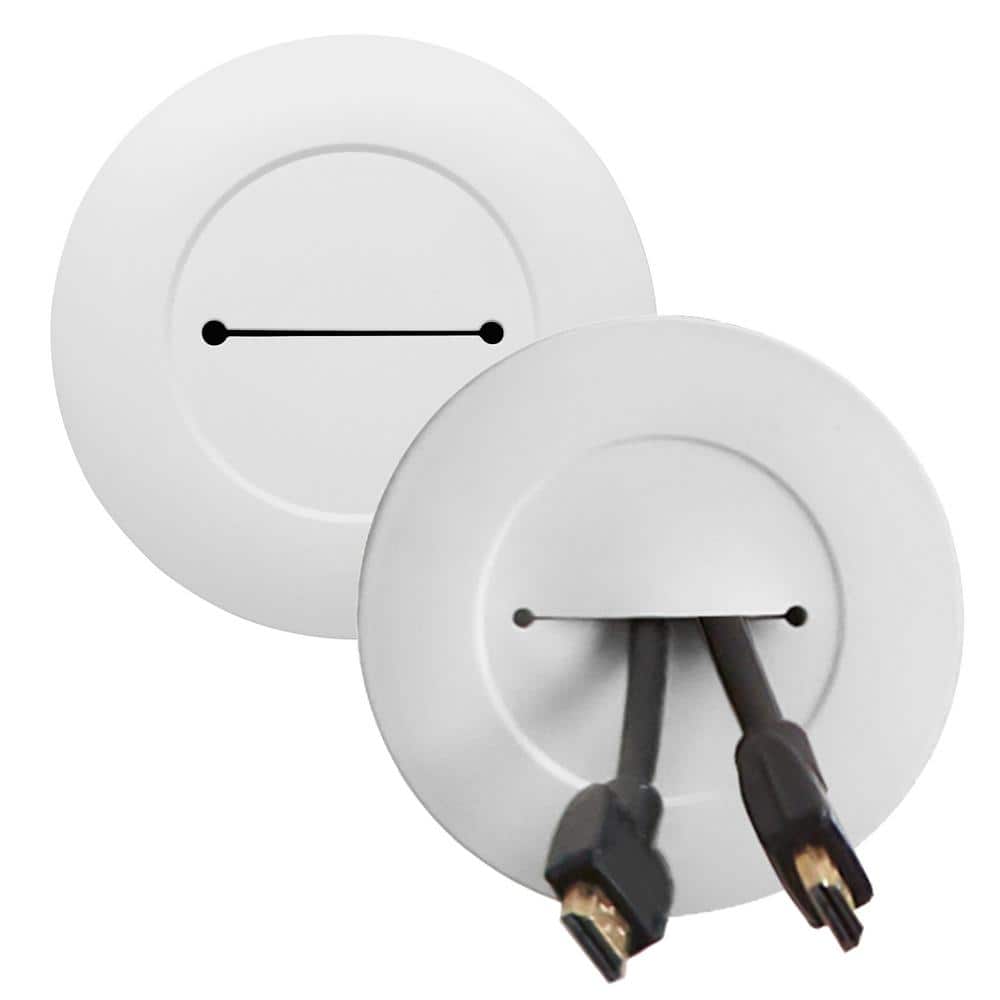 Legrand Wiremold Wiremold In Wall Low Voltage TV Grommet Kit with ...