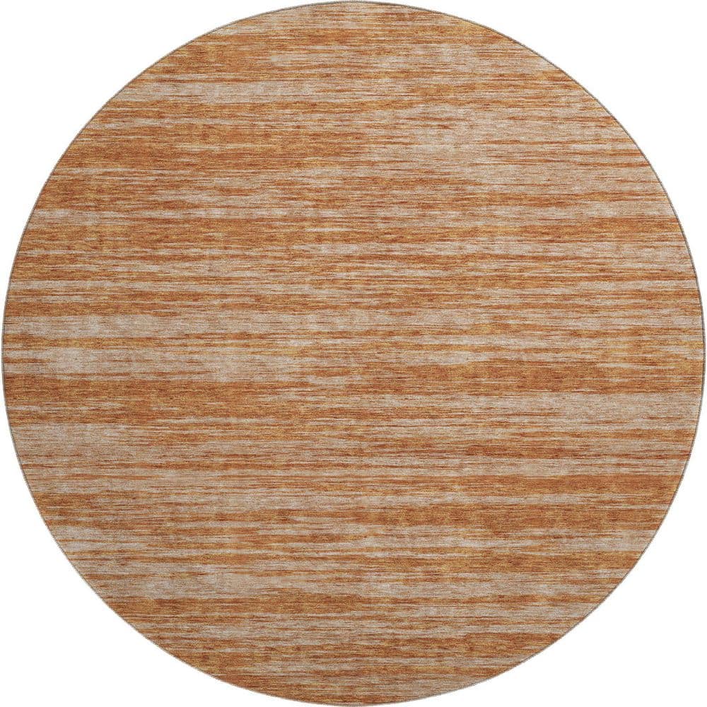 Addison Rugs Mayfield Premium Machine Washable Abstract AMF951 Copper 8 ...