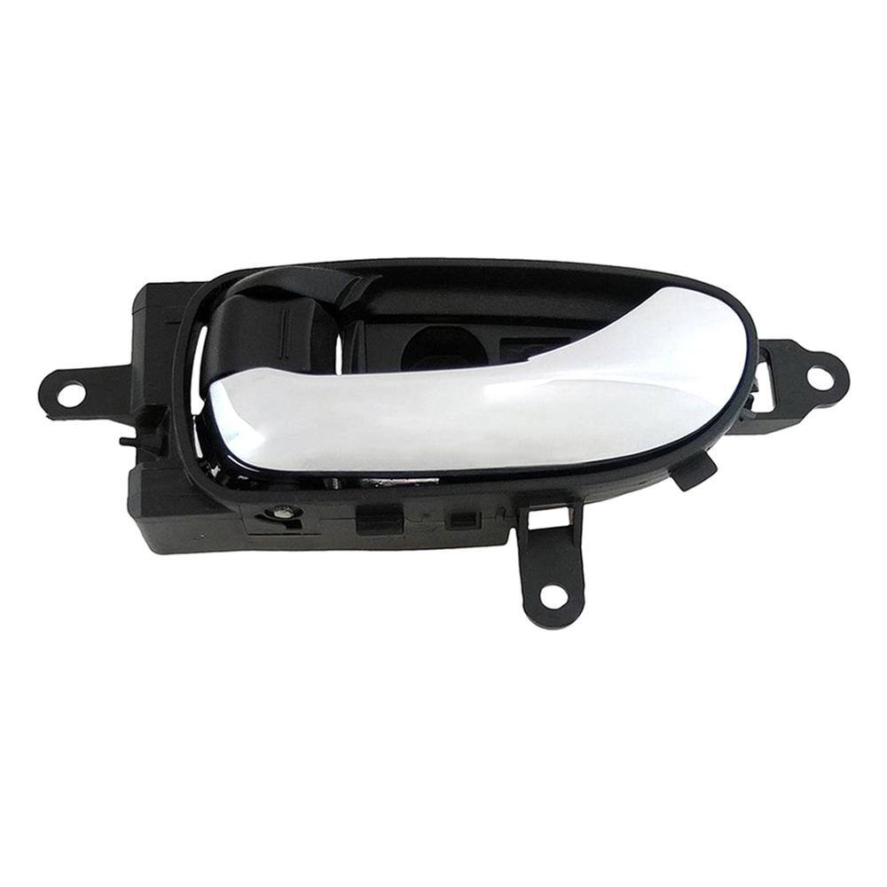 HELP Interior Door Handle Left Hand Chrome And Black 96551 - The Home Depot