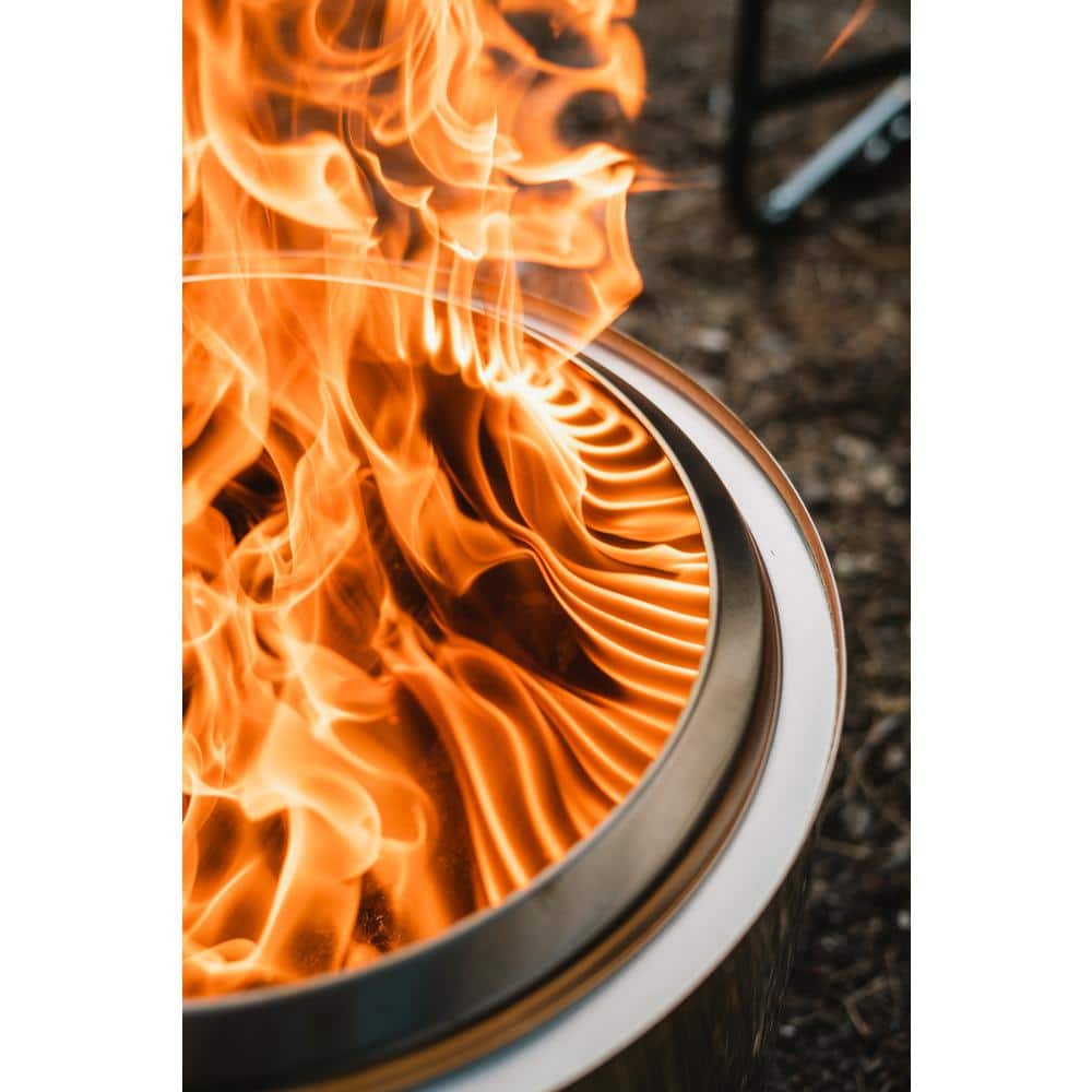 Solo Stove Bonfire, Stand & Shelter 2.0 Bundle 19.5 in. x 19.5 in. x 17 ...