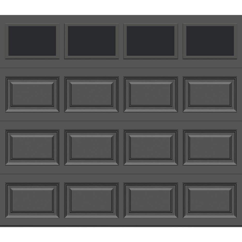 Clopay Classic Steel Short Panel 8 ft. x 7 ft. Insulated 12.9 R-Value ...