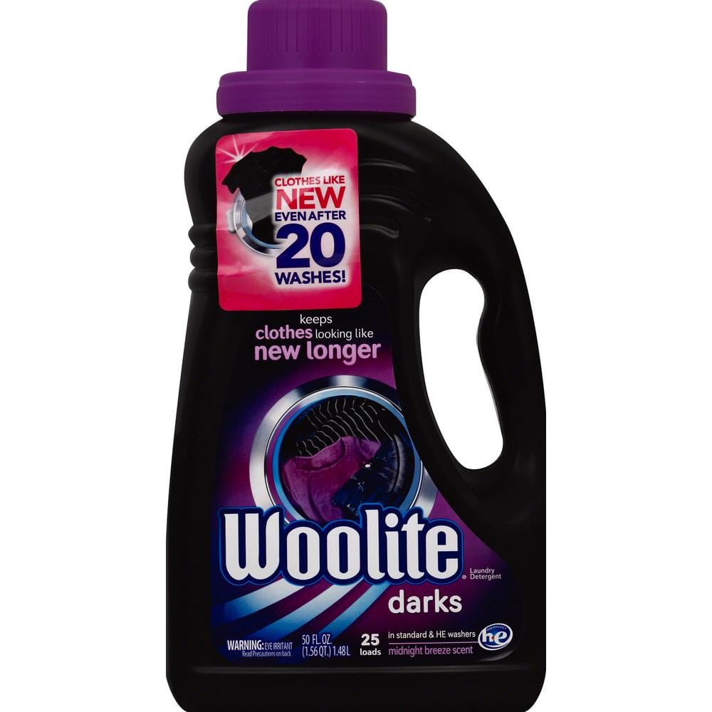 Woolite 50 oz. Extra Dark Care Delicate Laundry Detergent 76974 - The ...