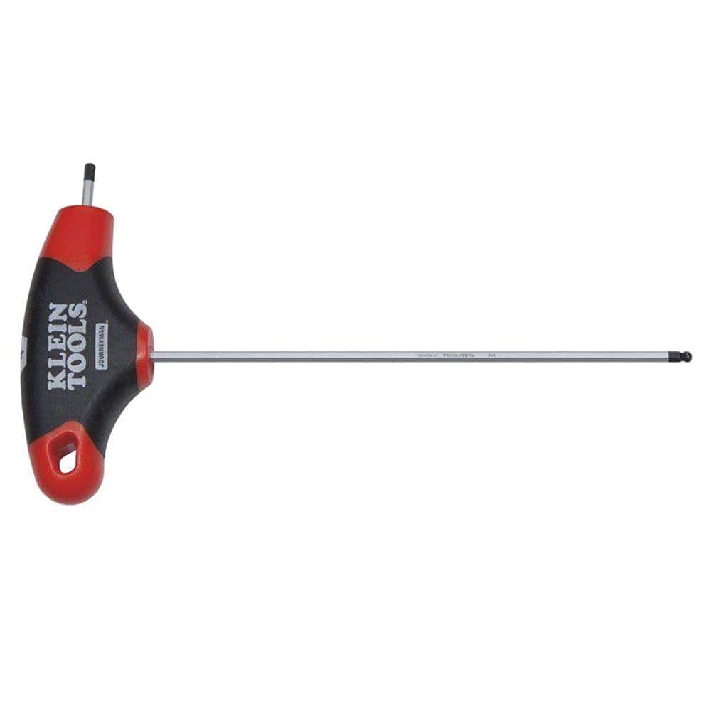 Klein Tools 5/32 in. Ball-End Journeyman T-Handle Hex Key 6 in ...