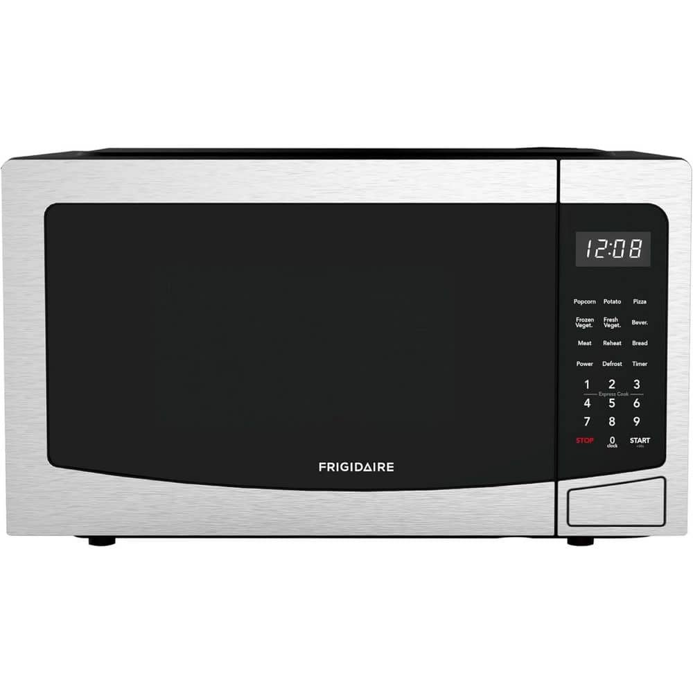 Frigidaire 1.1 cu. ft. 1000 W Countertop Microwave in Stainless Steel ...