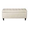 HomeSullivan Cream Bench 404730NF - The Home Depot