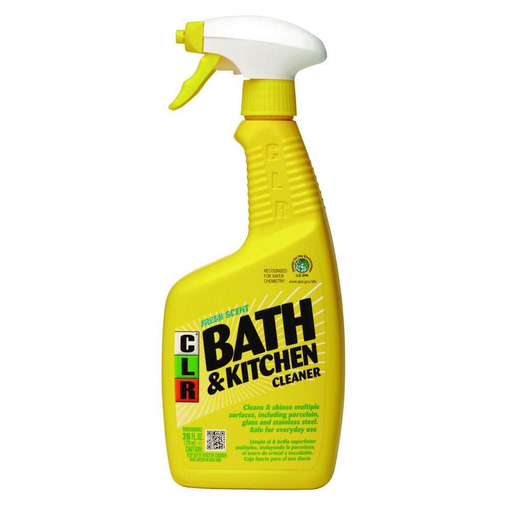 CLR 26 oz. Bath and Kitchen Cleaner BK2000 - The Home Depot