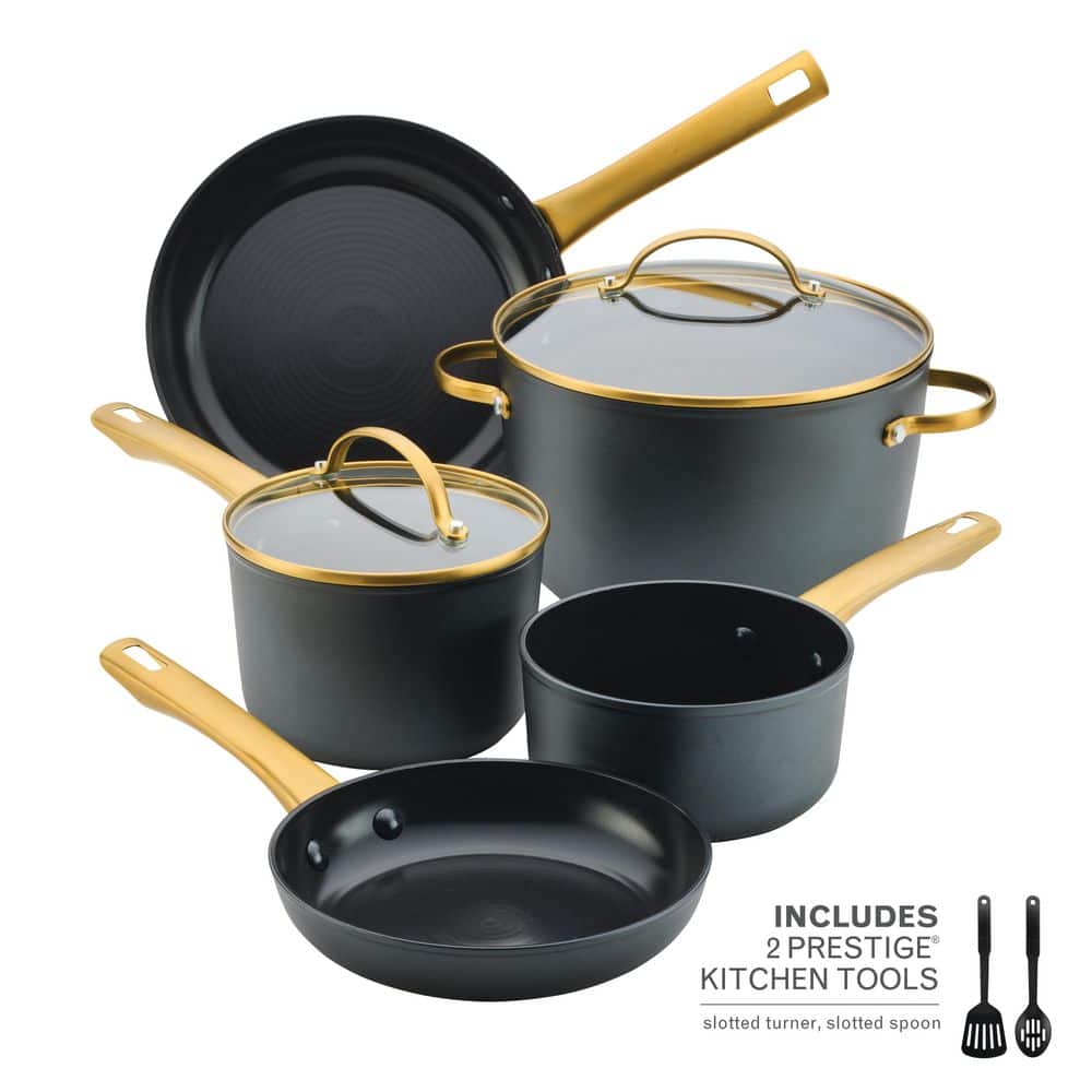 Farberware Forged Induction Ceramic Nonstick Cookware Set, 9 Piece ...