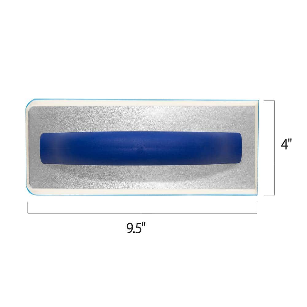 Buy 4 in. x 9.5 in. Universal Gum Rubber Grout Float with Comfort Grip ...