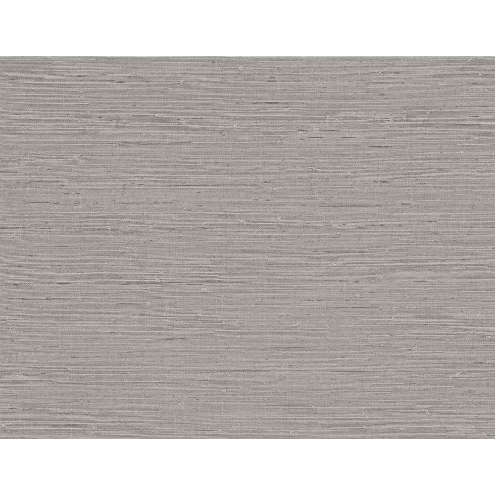 Seabrook Designs Cove Grey Seahaven Rush Cloth Unpasted Embossed Vinyl ...