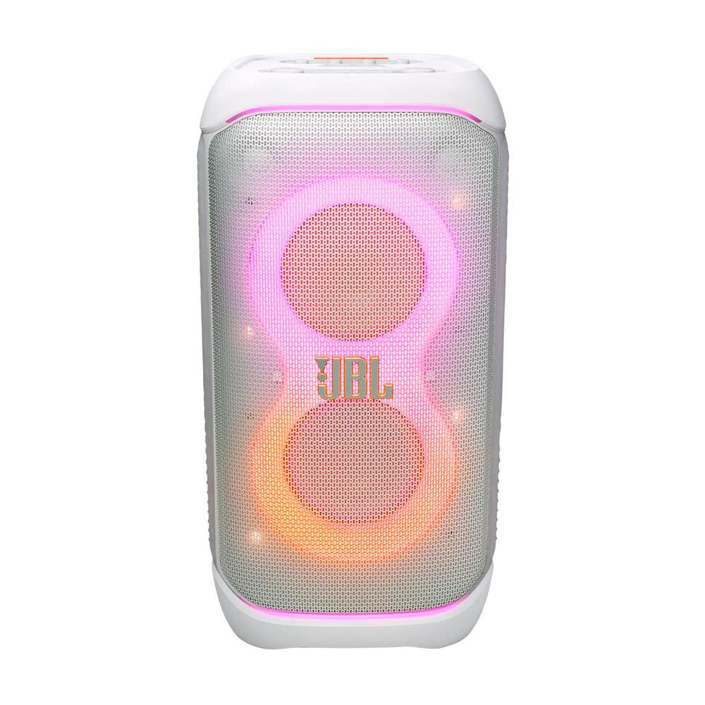JBL Party Box Stage 320 BT-LED-White JBLPBSTAGE320SWAM - The Home Depot