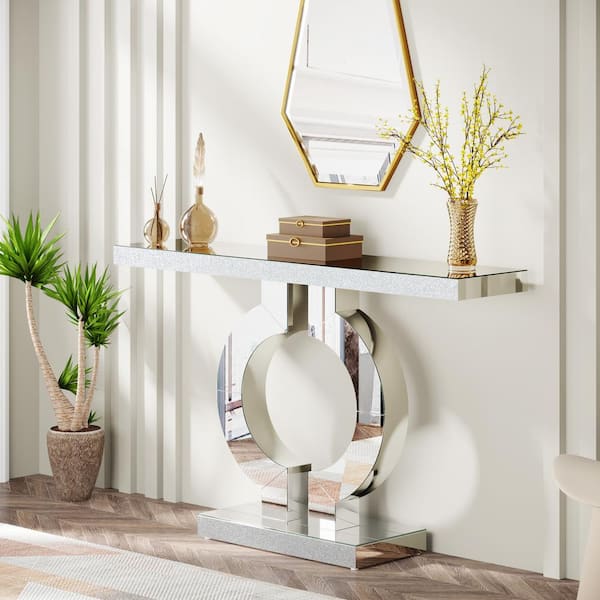 Entrance glass table store