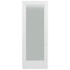 JELD-WEN 32 in. x 80 in. No Panel MODA Primed PMT1011 Solid Core Wood ...