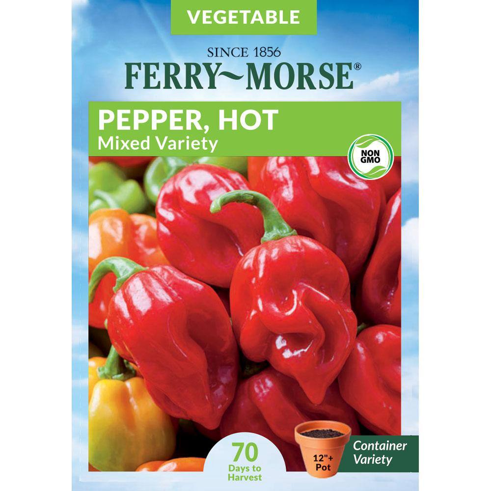 Ferry-Morse Pepper Hot Mix Fruit Seed 0948 - The Home Depot