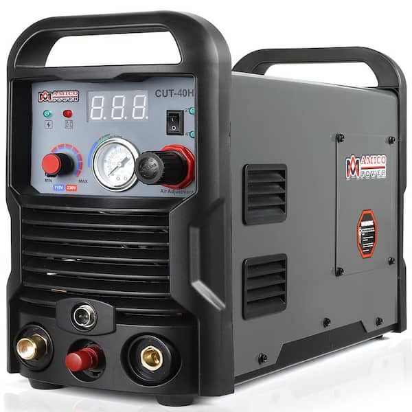 AMICO POWER 40 Amp Pilot Arc Non-Touch Plasma Cutter, 3/5 in. Clean Cut ...