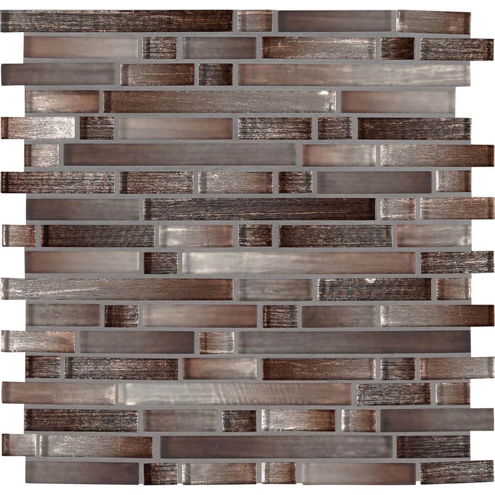 MSI Take Home Tile Sample - Burnished Sunset Interlocking 4 in. x 4 in ...