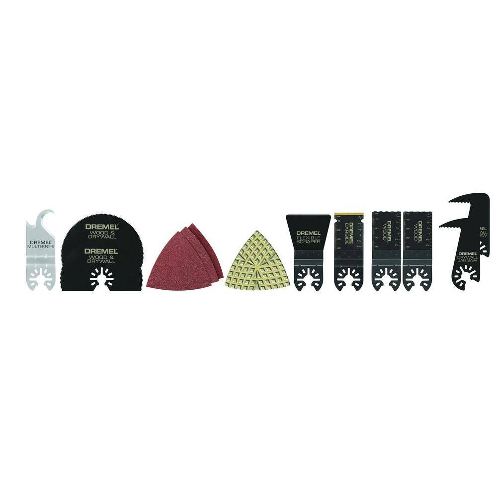 Dremel Multi-Max Oscillating Universal Dual Interface 13 Piece ...