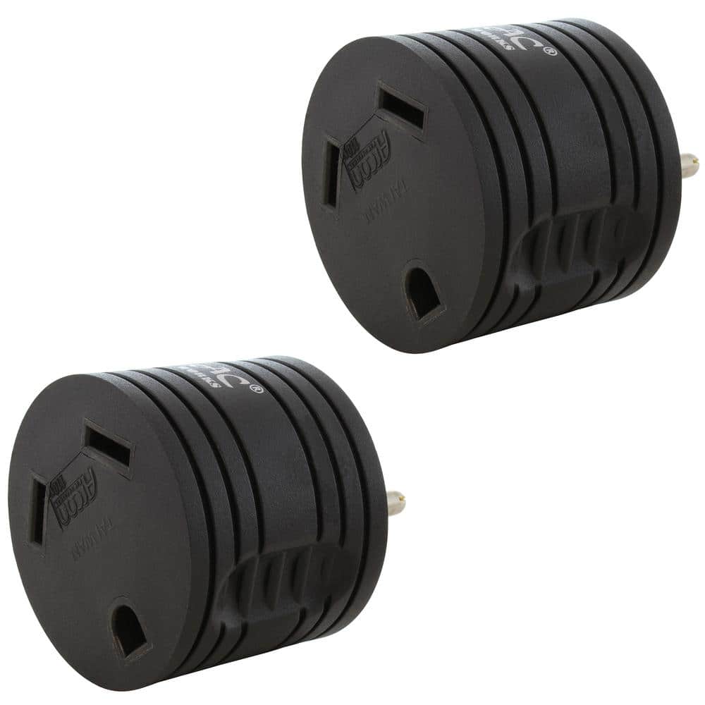 AC WORKS 15A Home Plug to RV TT-30 30A 125-Volt RV Female Connector ...