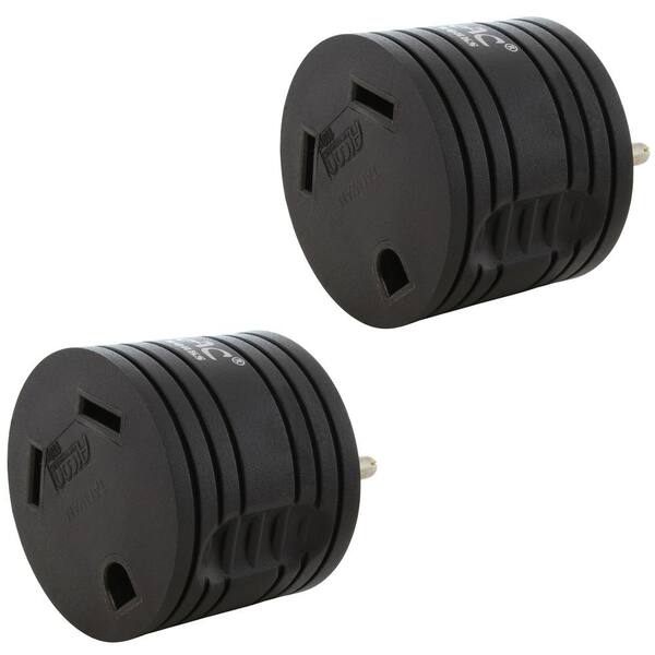 AC WORKS 15A Home Plug to RV TT-30 30A 125-Volt RV Female Connector ...