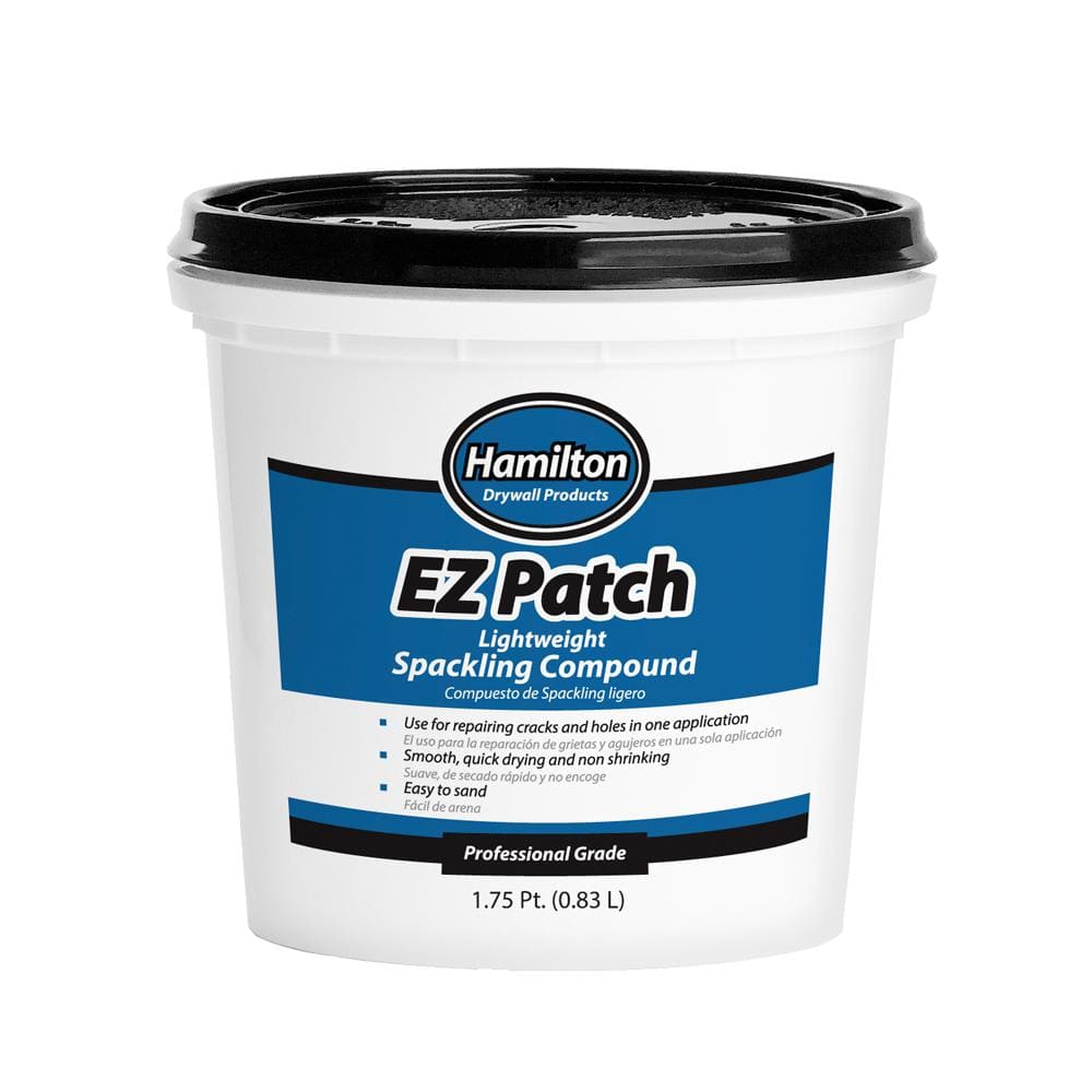 Hamilton Drywall Products 1-3/4 Pt. E-Z Patch Lightweight Spackling ...