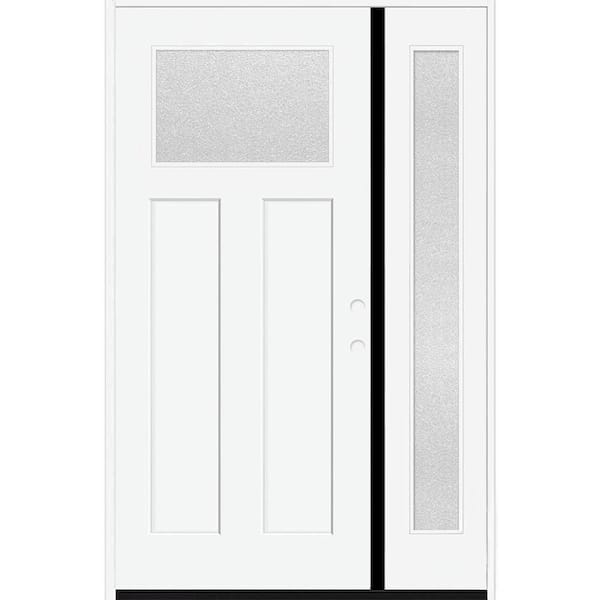 Steves & Sons Palisade 51 x 80 in. 1/4Top Microgranite Impact Glass ...