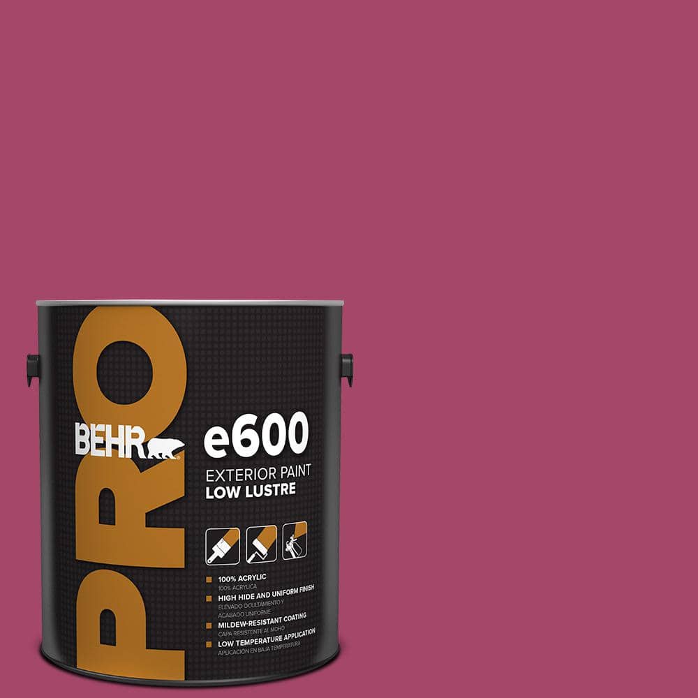 BEHR PRO 1 gal. #HDC-SM14-1 Fuschia Flair Low Luster Exterior Paint ...