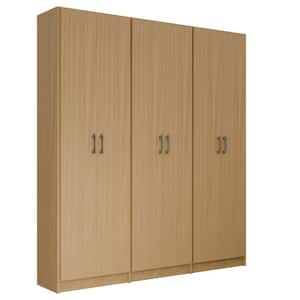 MODULAR CLOSETS Alto Pantry Collection 111 in. W White Wall Mounted 3 ...