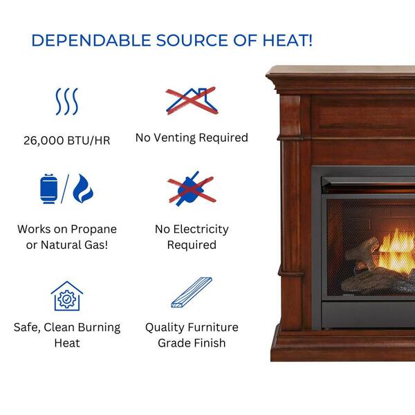 Ventless propane refrigerator store
