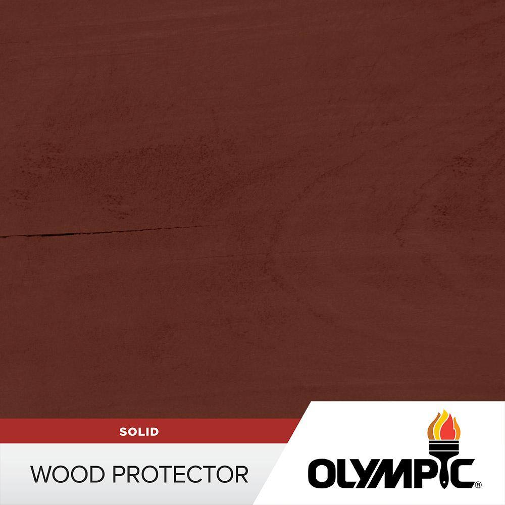 Reviews for Olympic 1 gal. Deep Redwood Exterior Solid Wood Protector ...