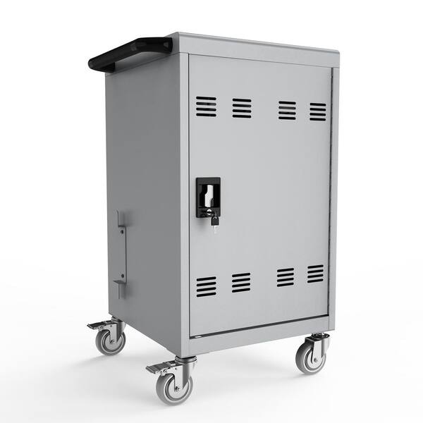 Sunpez 32-Device Charging and Storage Cart for iPad Laptop Computers ...