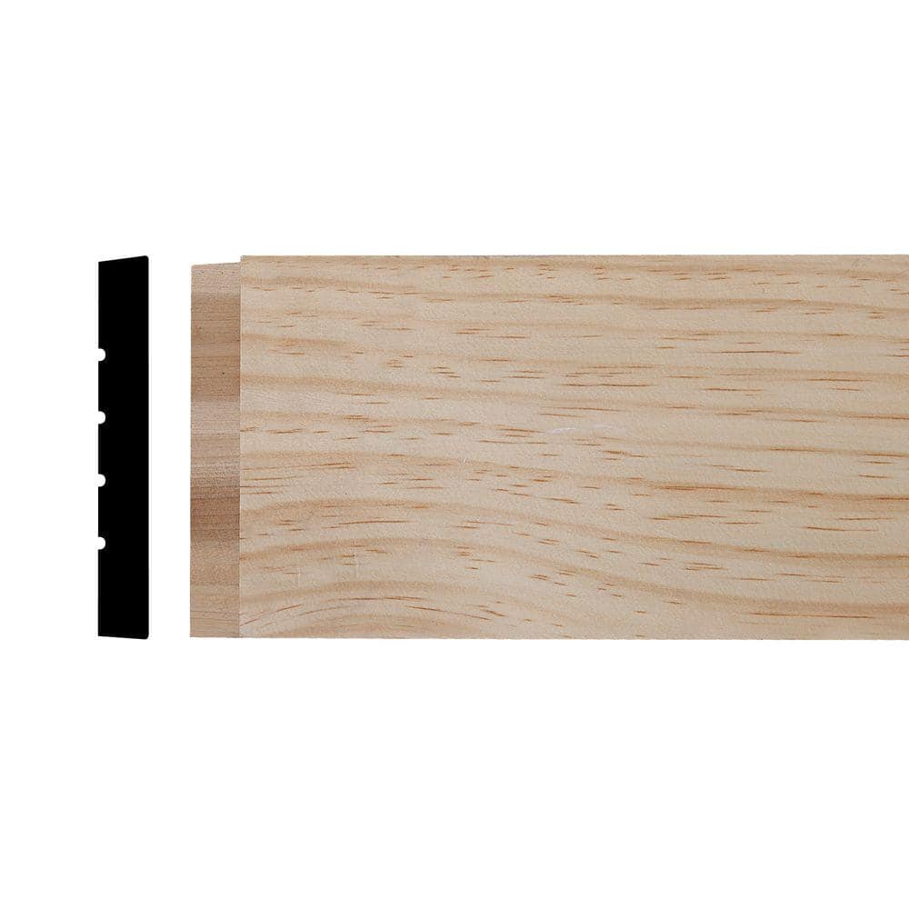 EVERMARK 11/16 in. x 4-9/16 in. x 81-11/16 in. Pine Interior Door Jamb ...