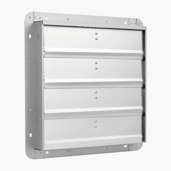 18 in. Wall Mounted Shutter Exhaust Fan with 2200 CFM Airflow, AC Motor ...