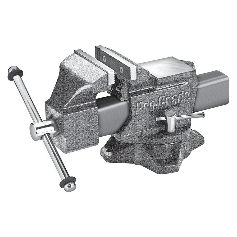 PRO GRADE 4 in. Mechanics Vise 59113 The Home Depot