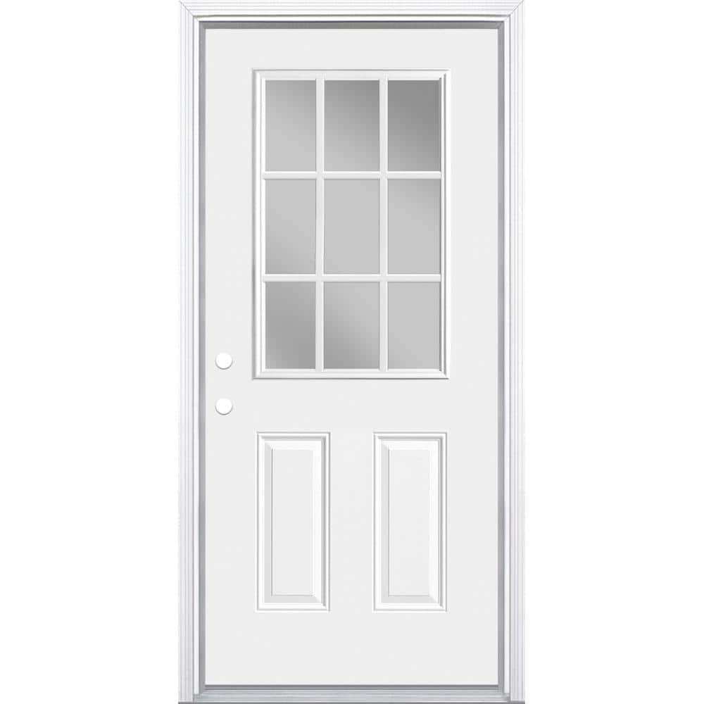 Prehung Steel Exterior Doors 36x80