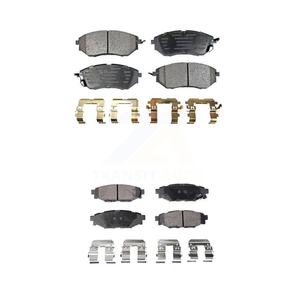 TEC Front Rear Ceramic Brake Pads Kit For Subaru WRX KTC-100050 KTC ...
