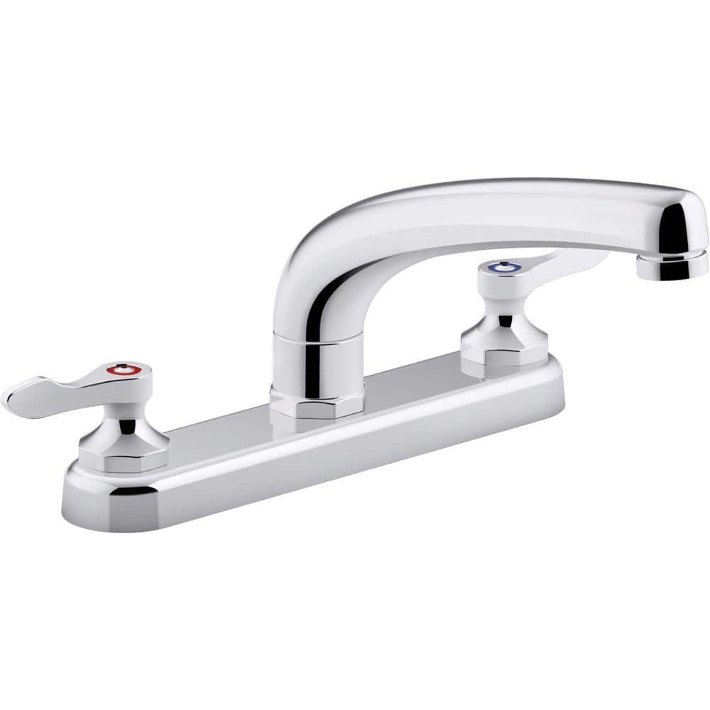 KOHLER Triton Bowe 1.5 GPM 8 in. Widespread 2-Handle Bathroom Faucet ...