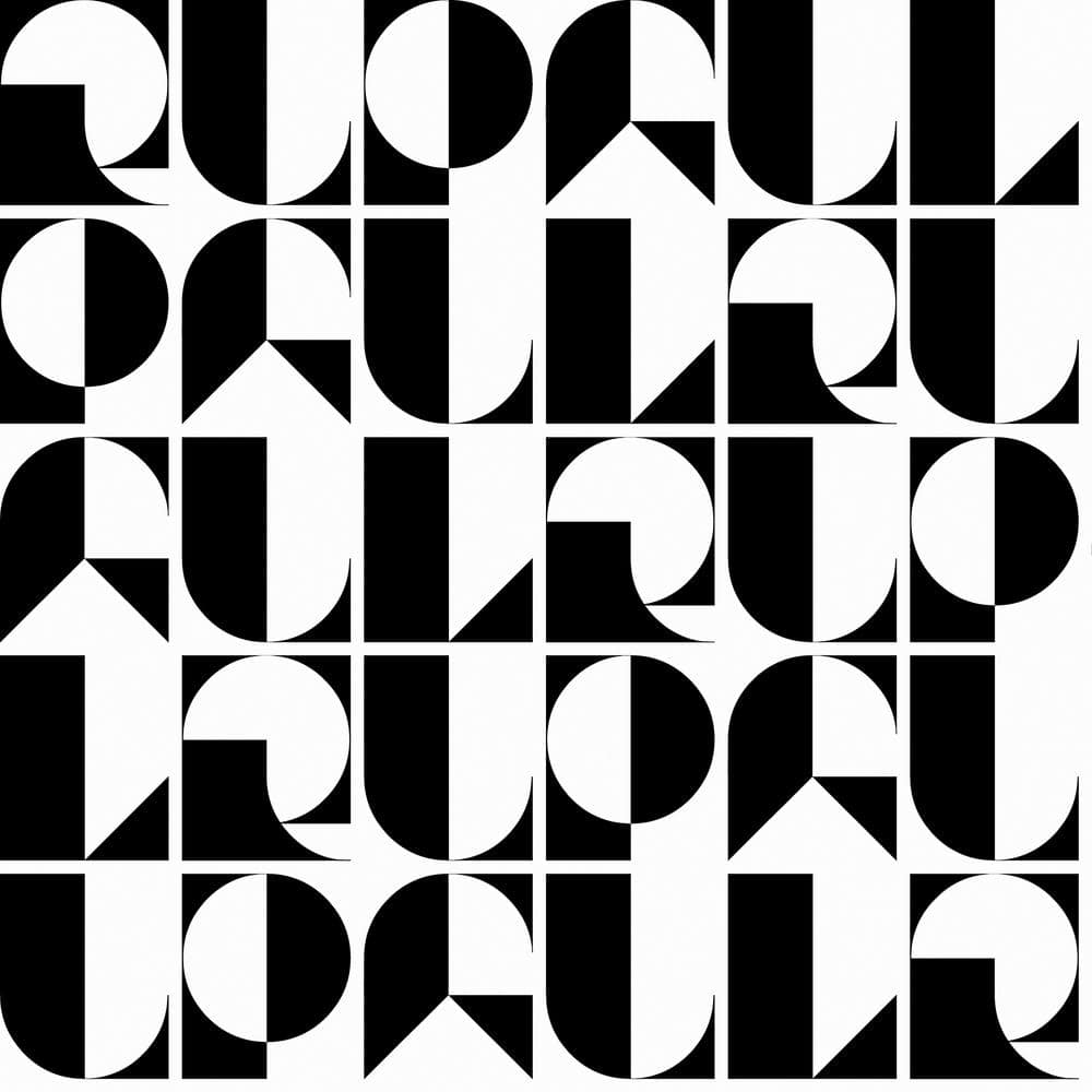 RUPAUL RuDeco Black Vinyl Peel and Stick Wallpaper RPS6139 - The Home Depot