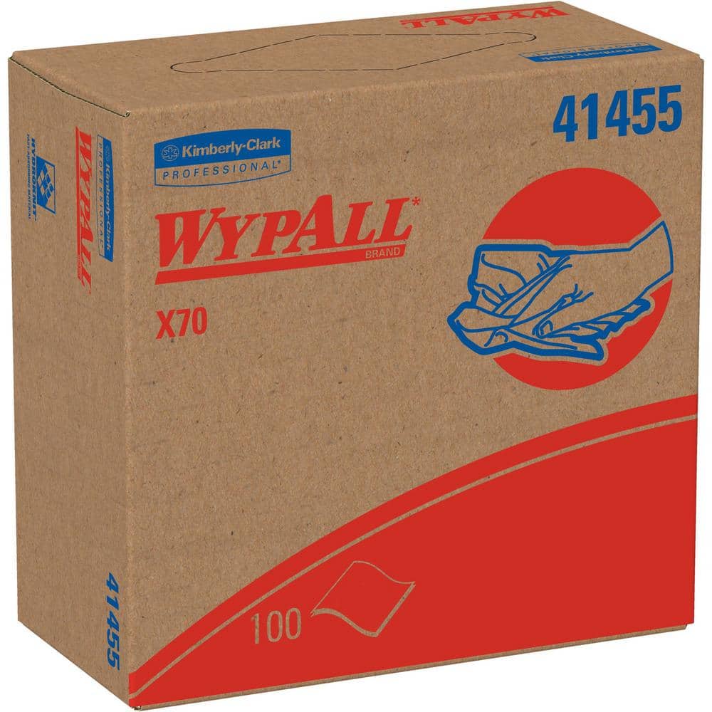 WYPALL X70 White Extended Use Reusable Cleaning Wipes Pop-Up Box (100 ...